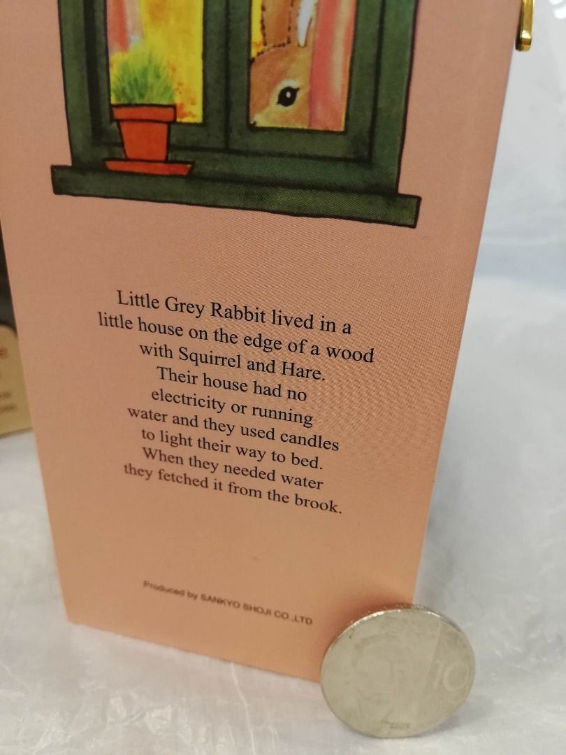 Original Peter Rabbit Vintage Music Box - The Rabbit's Tea Party ...