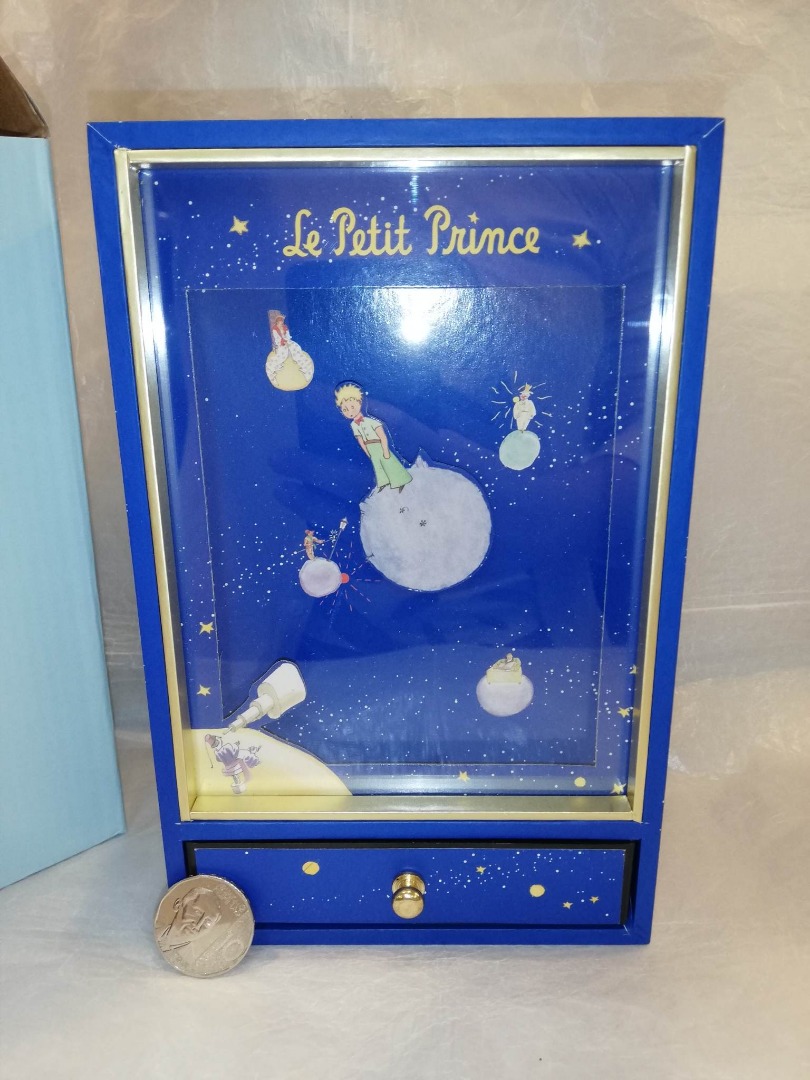 Original The Little Prince Animated Music Box Trousselie, Hobbies ...