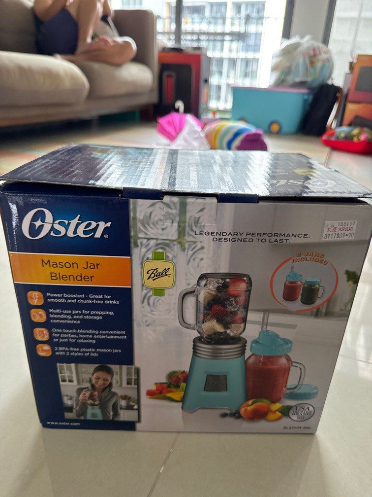 Oster Mason Jar Blender, Furniture & Home Living, Kitchenware & Tableware, Cookware ...