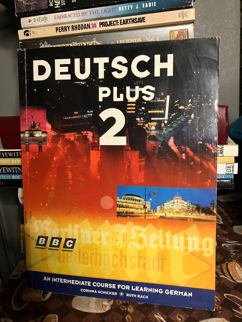 PAPERBACK BBC Deutsch German Plus 2 Coursebook Language Learning Book ...
