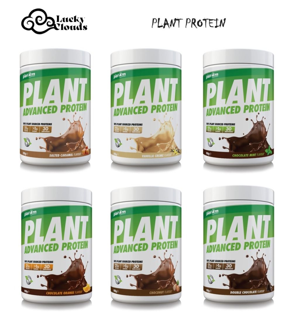 PER4M PLANT PROTEIN (900g, 30 servings), Health & Nutrition, Health ...