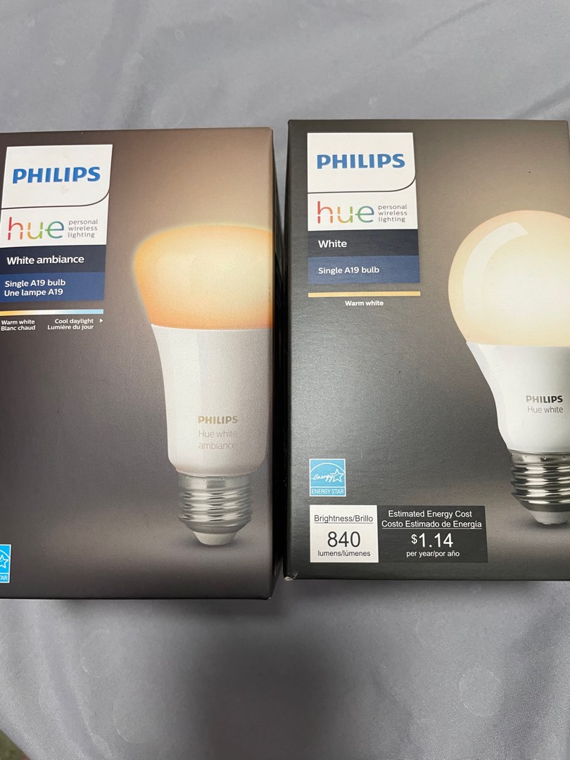 Philips Light Bulb A19, Furniture & Home Living, Lighting & Fans ...