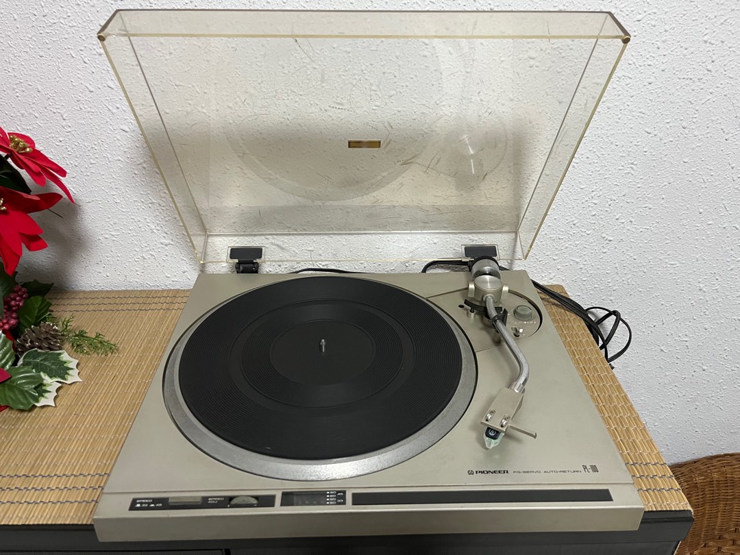 Pioneer PL100 Turntable Set, Audio, Other Audio Equipment on Carousell