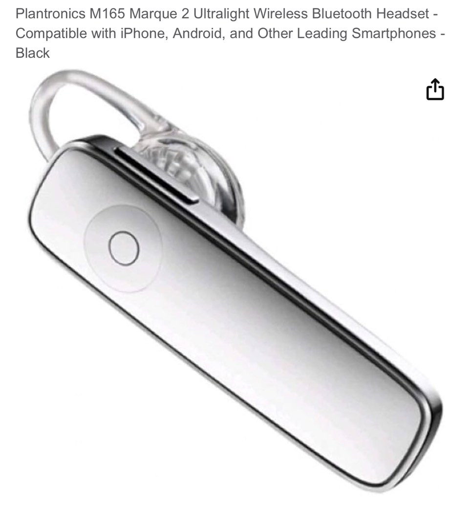 Plantronics Bluetooth Headset, Audio, Headphones & Headsets on Carousell
