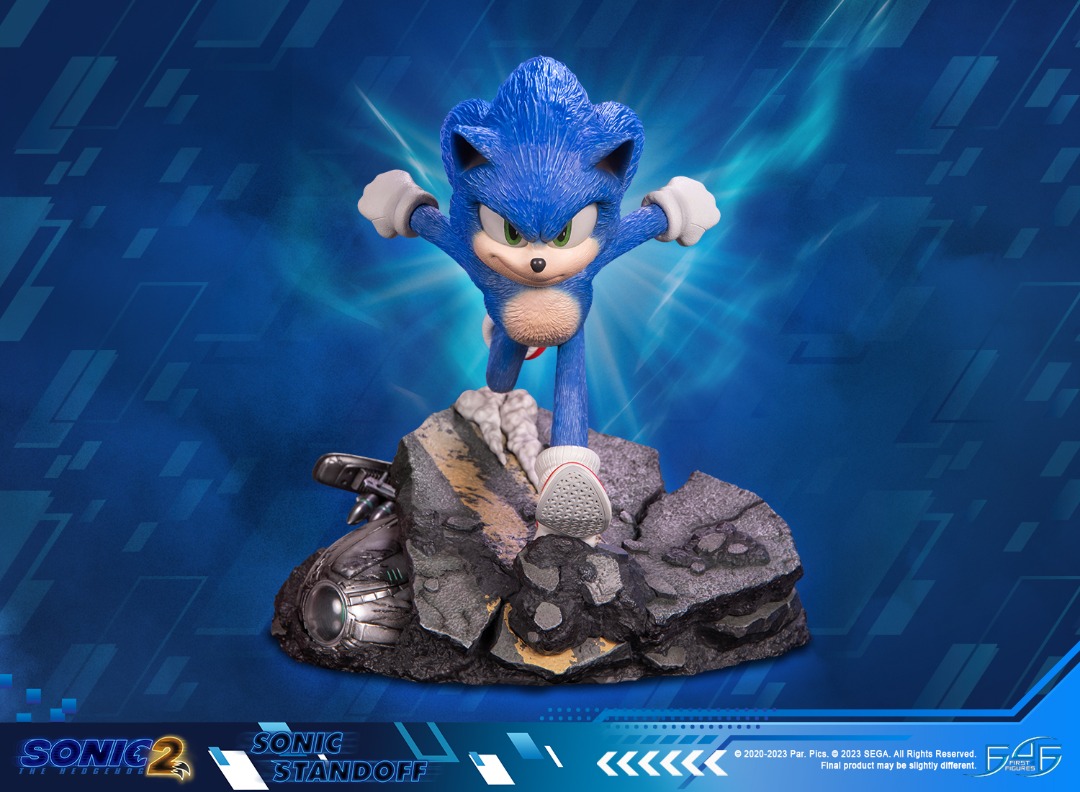 [PO] First 4 Figures F4F Sonic the Hedgehog 2 - Sonic Standoff, Hobbies ...