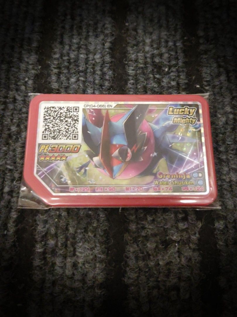 Pokemon Ga-ole Gaole 5 stars Lucky Greninja, Hobbies & Toys, Toys ...
