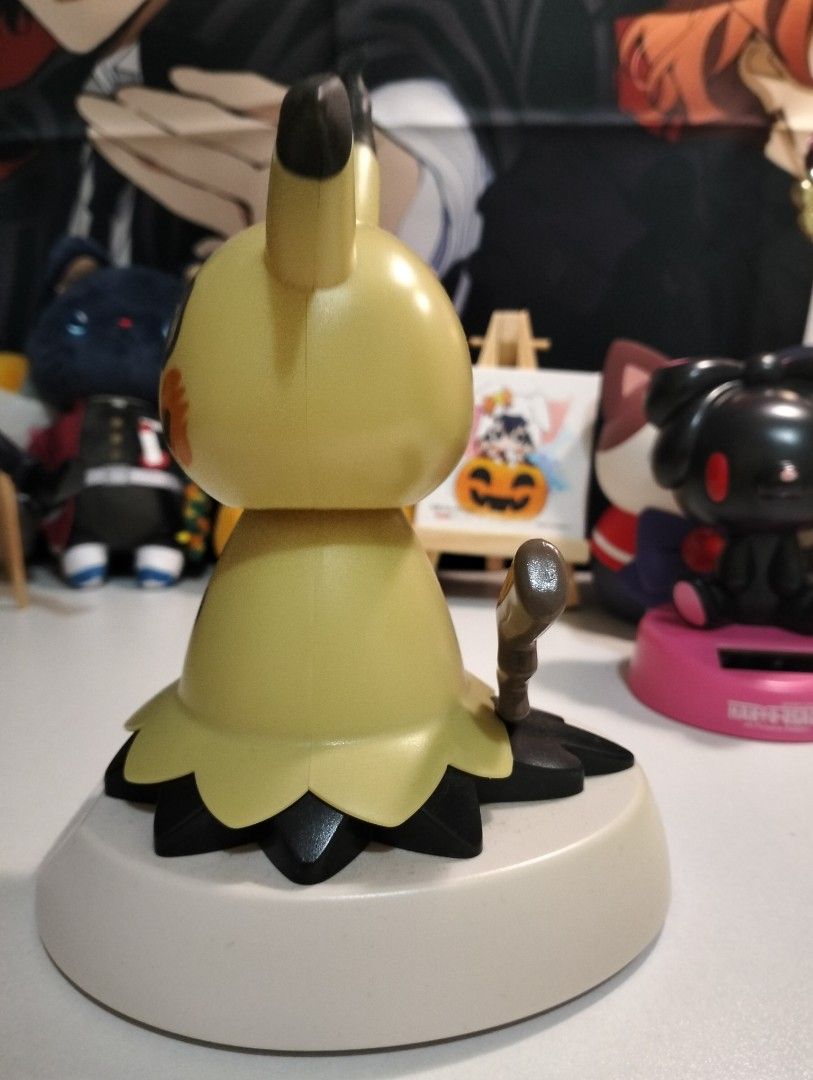 Pokemon mimikyu solar figure, Hobbies & Toys, Toys & Games on Carousell