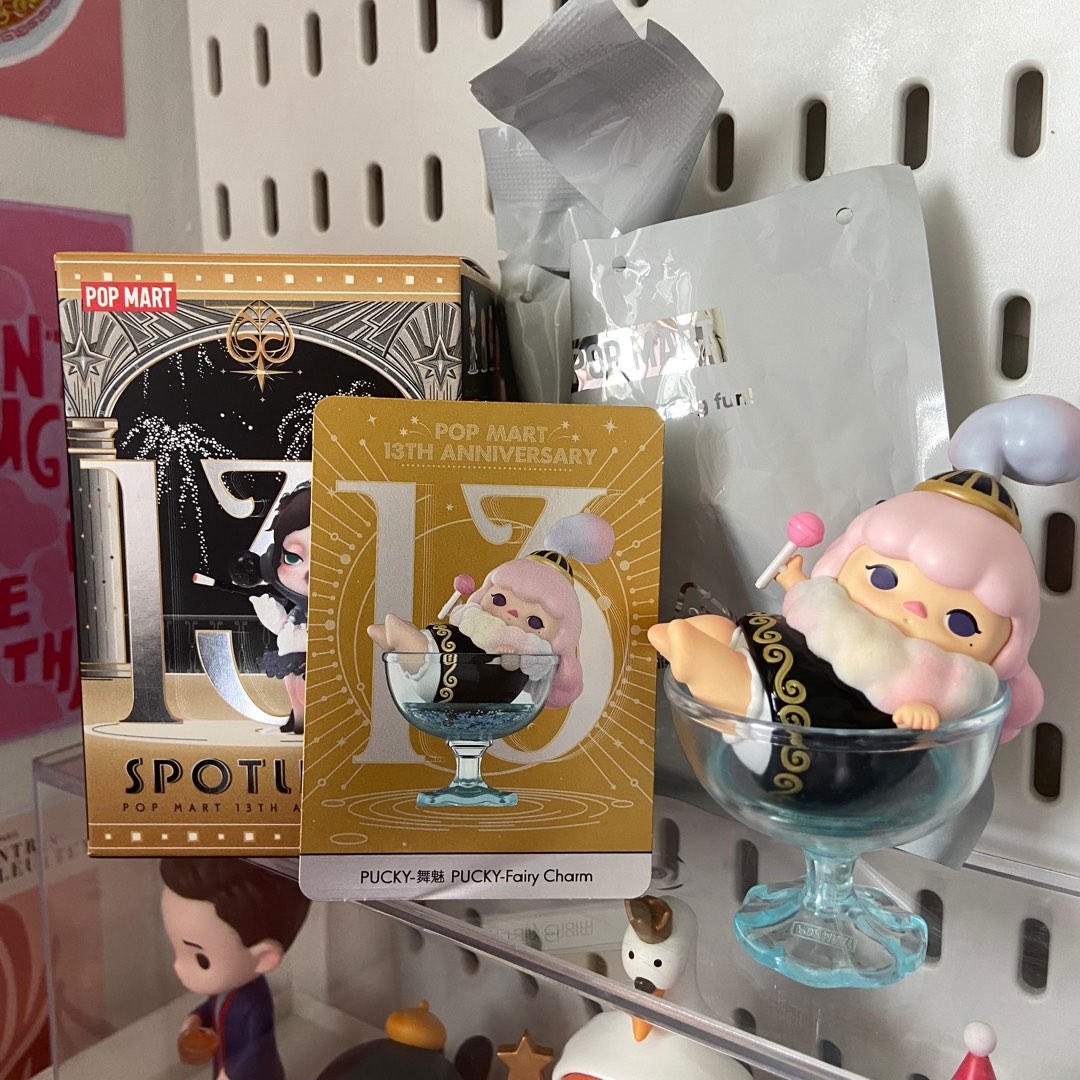 Popmart Spotlight 13th Anniversary Pucky, Hobbies & Toys, Toys & Games ...