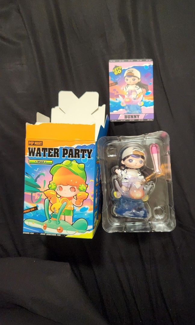 Popmart Water party bunny, Hobbies & Toys, Toys & Games on Carousell