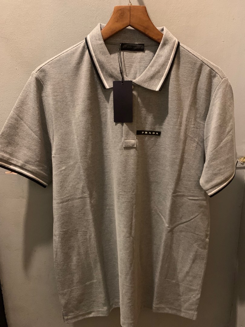 prada polo shirt, Men's Fashion, Tops & Sets, Tshirts & Polo Shirts on ...