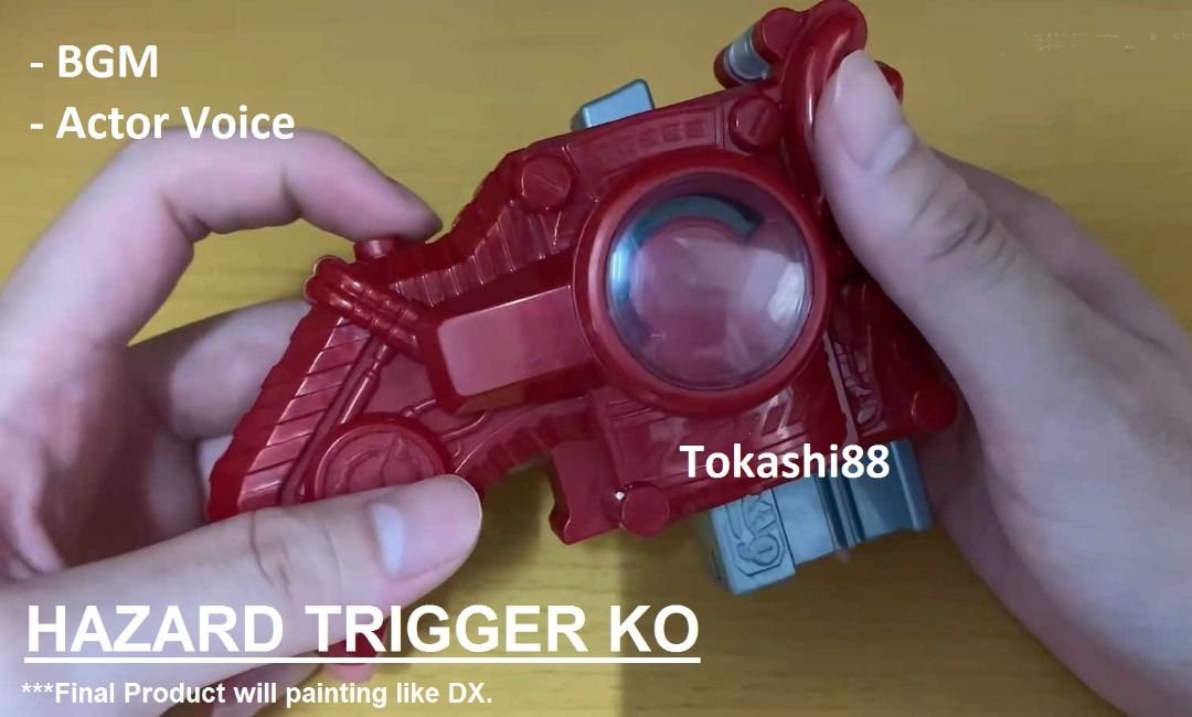 PRE-ORDER KAMEN RIDER BUILD HAZARD TRIGGER DX KO BGM VOICE NOT CSM GOTCHARD, Hobbies & Toys ...