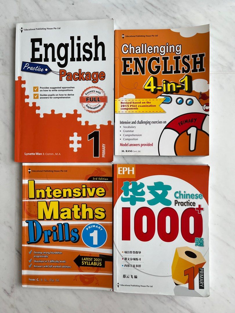 Primary 1 &2 Assessment Books, Hobbies & Toys, Books & Magazines, Assessment Books on Carousell
