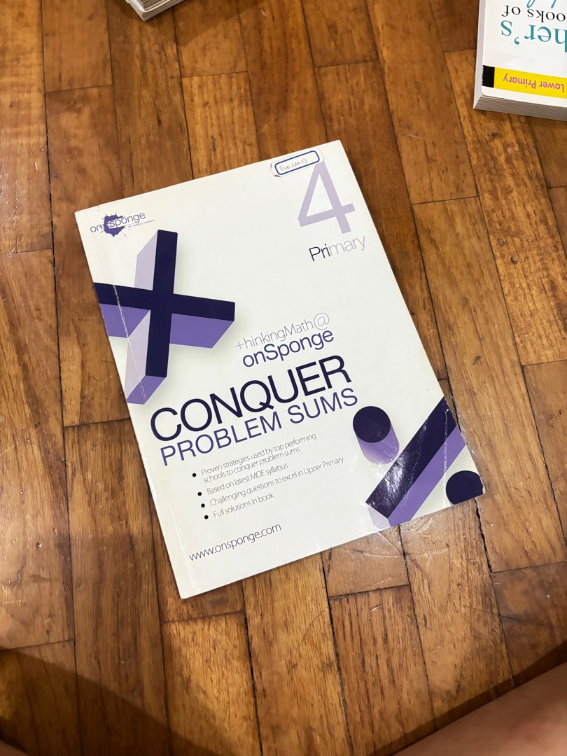 Primary 4 Conquer Problem Sums, Hobbies & Toys, Books & Magazines ...