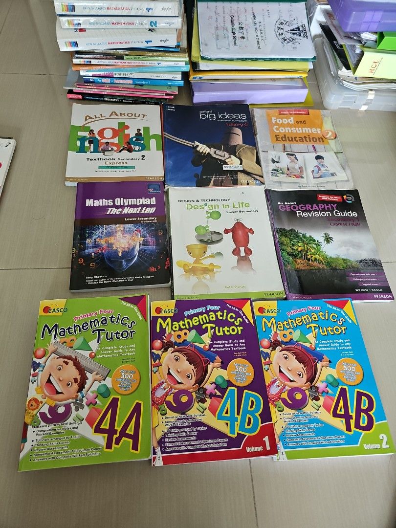 Primary 4 Maths assessment books, Hobbies & Toys, Books & Magazines ...