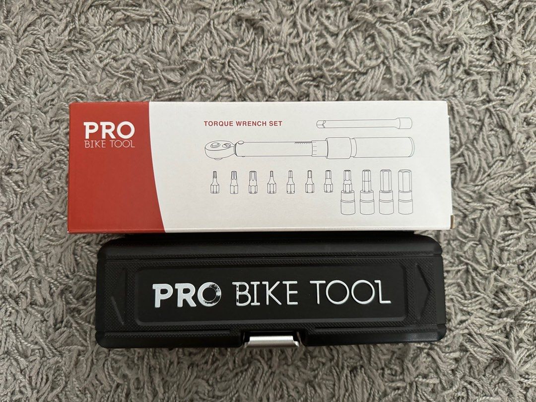 PRO BIKE TOOL 1/4 Torque Wrench Set - Service Kit for Road and Mountain ...