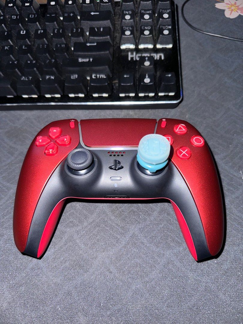 PS5 Controller Volcanic Red, Video Gaming, Gaming Accessories ...
