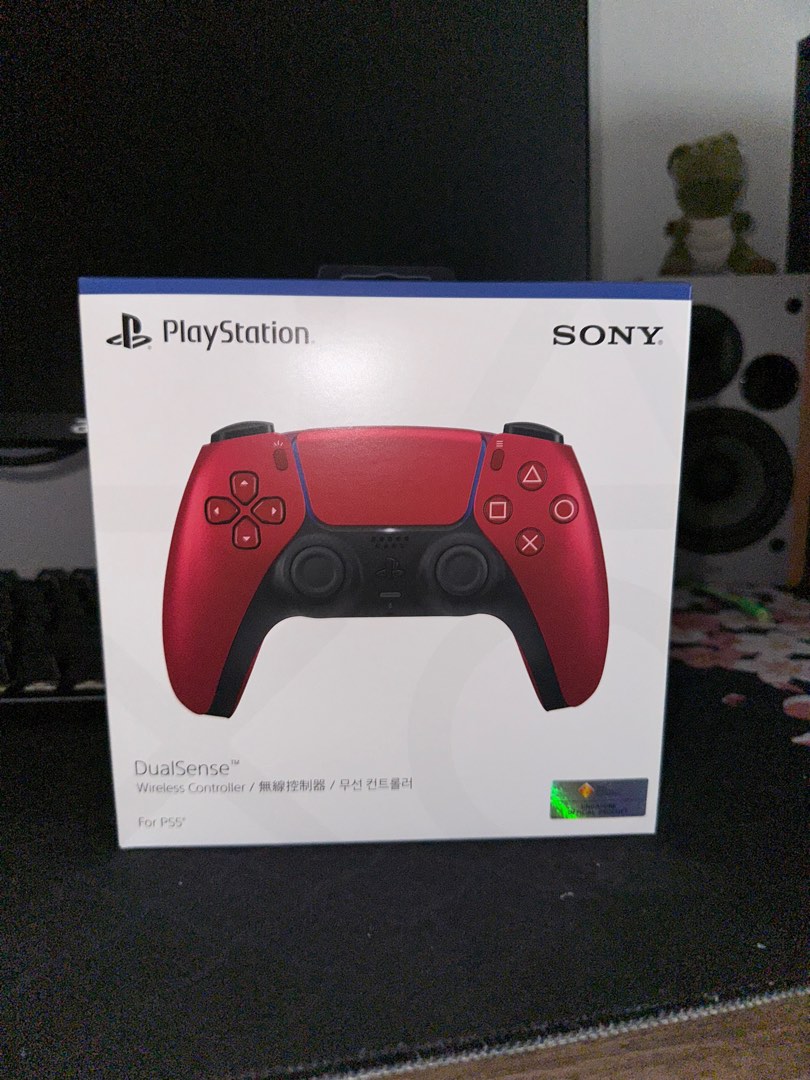 PS5 Controller Volcanic Red, Video Gaming, Gaming Accessories ...