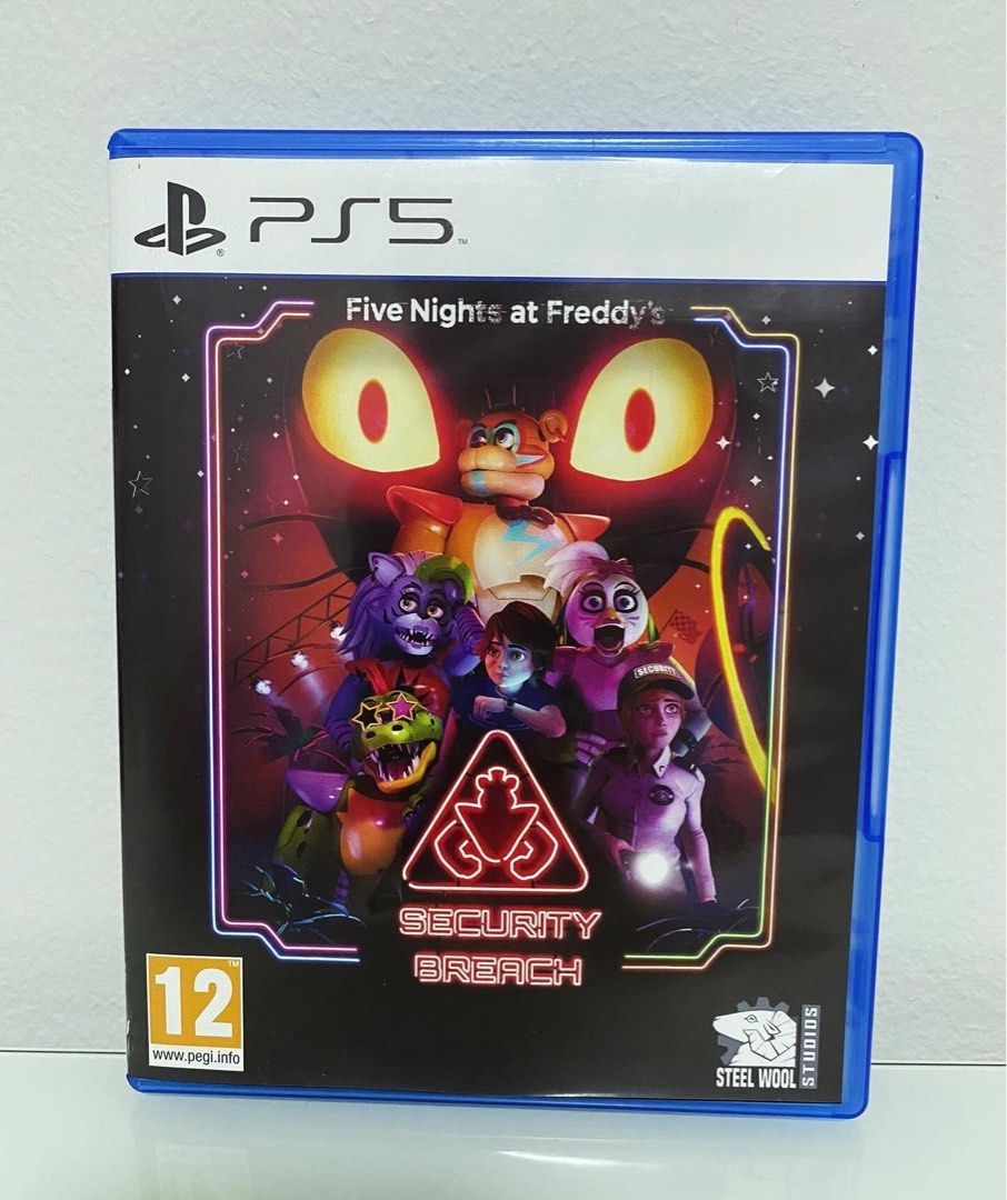 PS5 Games Five Nights at Freddy’s: Security Breach, Video Gaming, Video ...