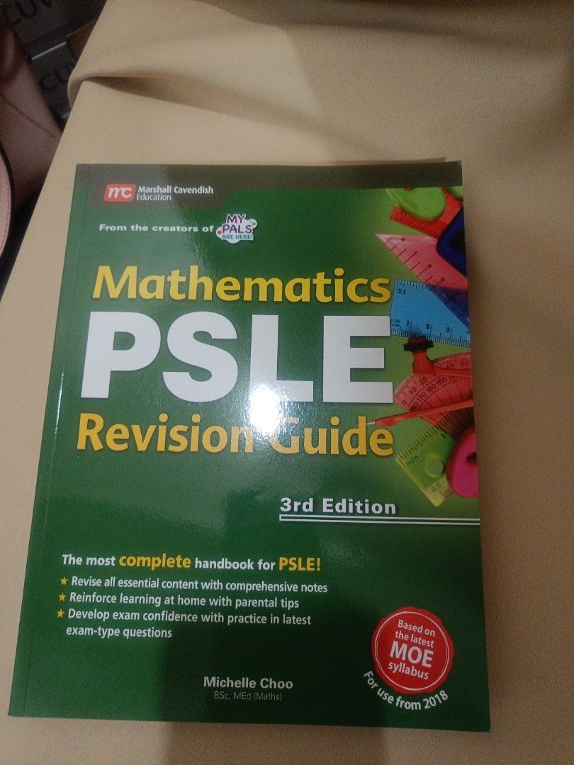 PSLE Mathematics Guide book (no writings), Hobbies & Toys, Books ...