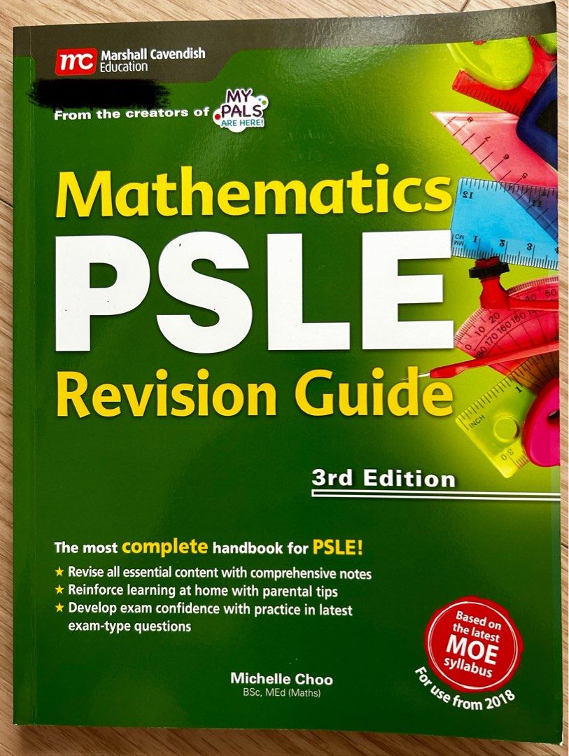 PSLE Mathematics Revision Guide 3rd Edition Marshall Cavendish ...