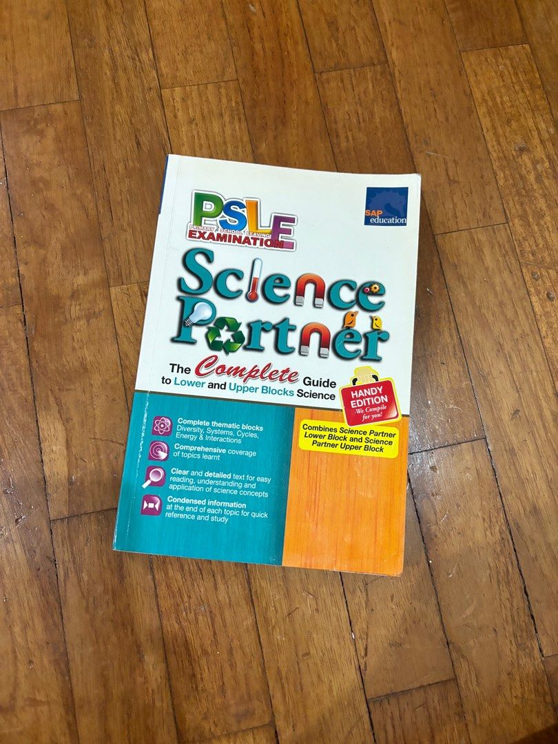 PSLE Science Partner: The Complete Guide Lower and Upper Blocks Science, Hobbies & Toys, Books ...
