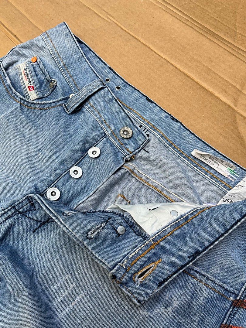 Rare 2006 Diesel Industries x Adidas Collab, Men's Fashion, Bottoms ...