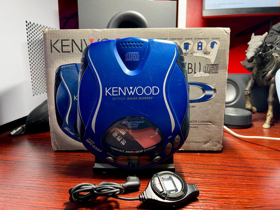 [RARE] Kenwood DPC-X507 Portable CD Player, Audio, Portable Music ...