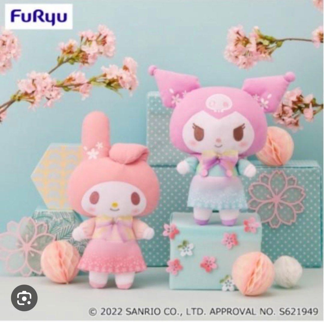 Rare Kuromi Sakura Plushie Hobbies And Toys Toys And Games On Carousell