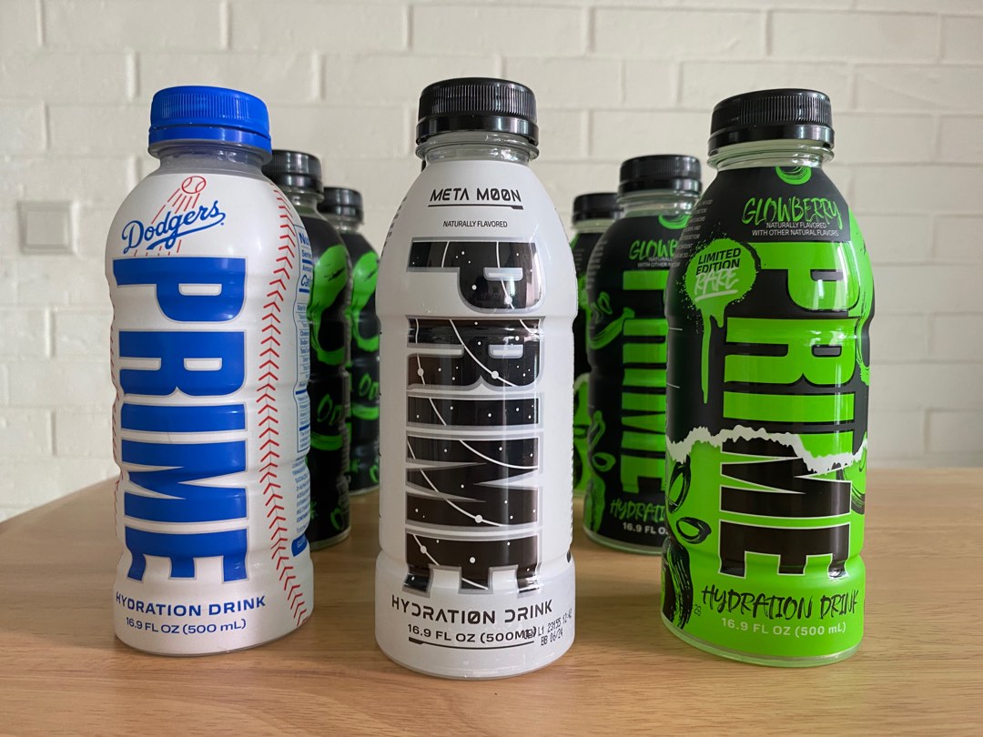 *RARE* PRIME Hydration Drink | KSI & Logan Paul, Food & Drinks ...