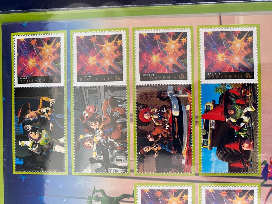 Rare SingPost Pixar real Stamps, Hobbies & Toys, Memorabilia ...