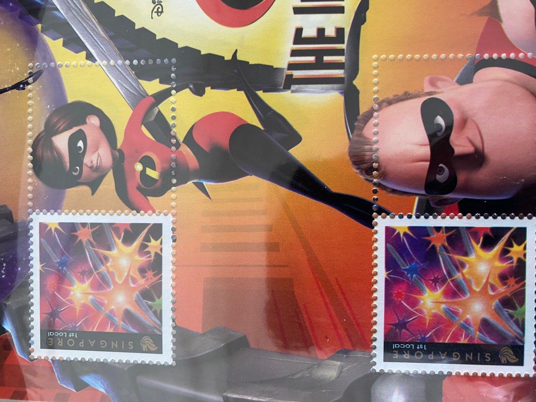 Rare SingPost Pixar real Stamps, Hobbies & Toys, Memorabilia ...