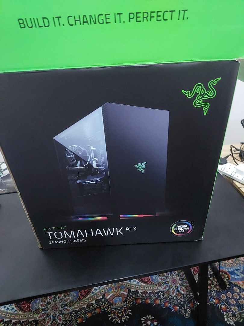 Razer tomahawk atx rgb chassis case, Computers & Tech, Desktops on ...
