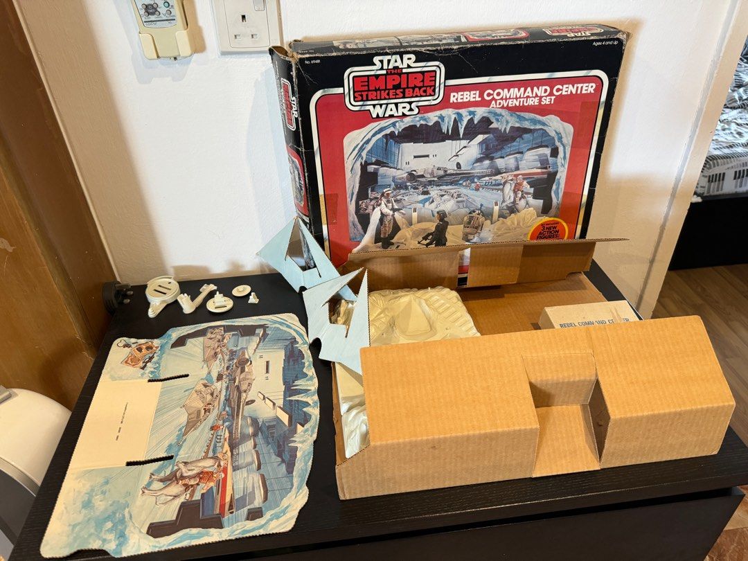 Rebel Command Center Star Wars Vintage Adventure Set | Empire Strikes ...