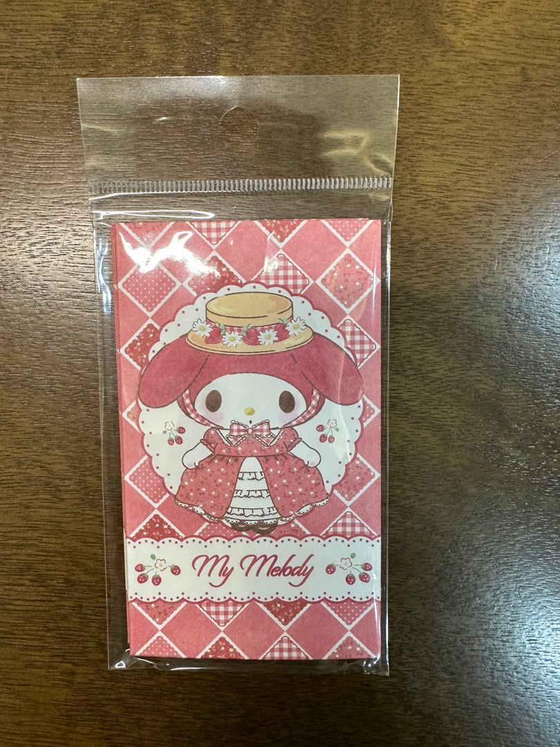 My Melody Sanrio Red Packet Ang Bao, Hobbies & Toys, Stationery & Craft ...