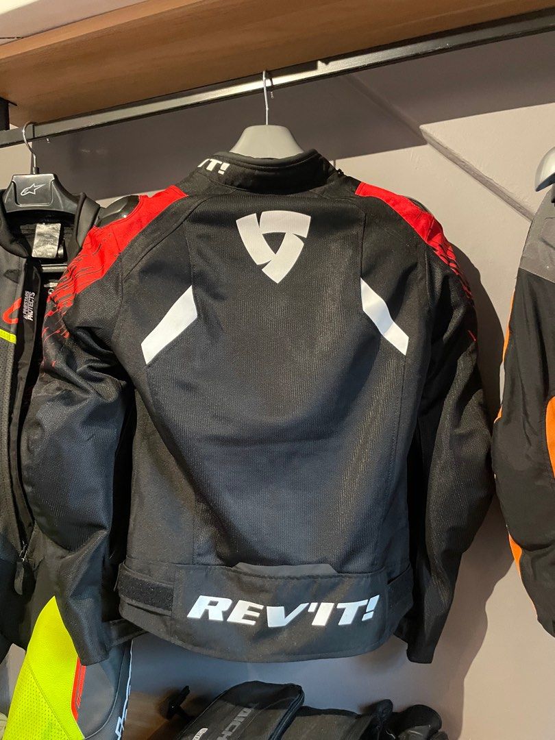 REVIT Quantum Air 2 Motorcycle Jacket (include back protector ...