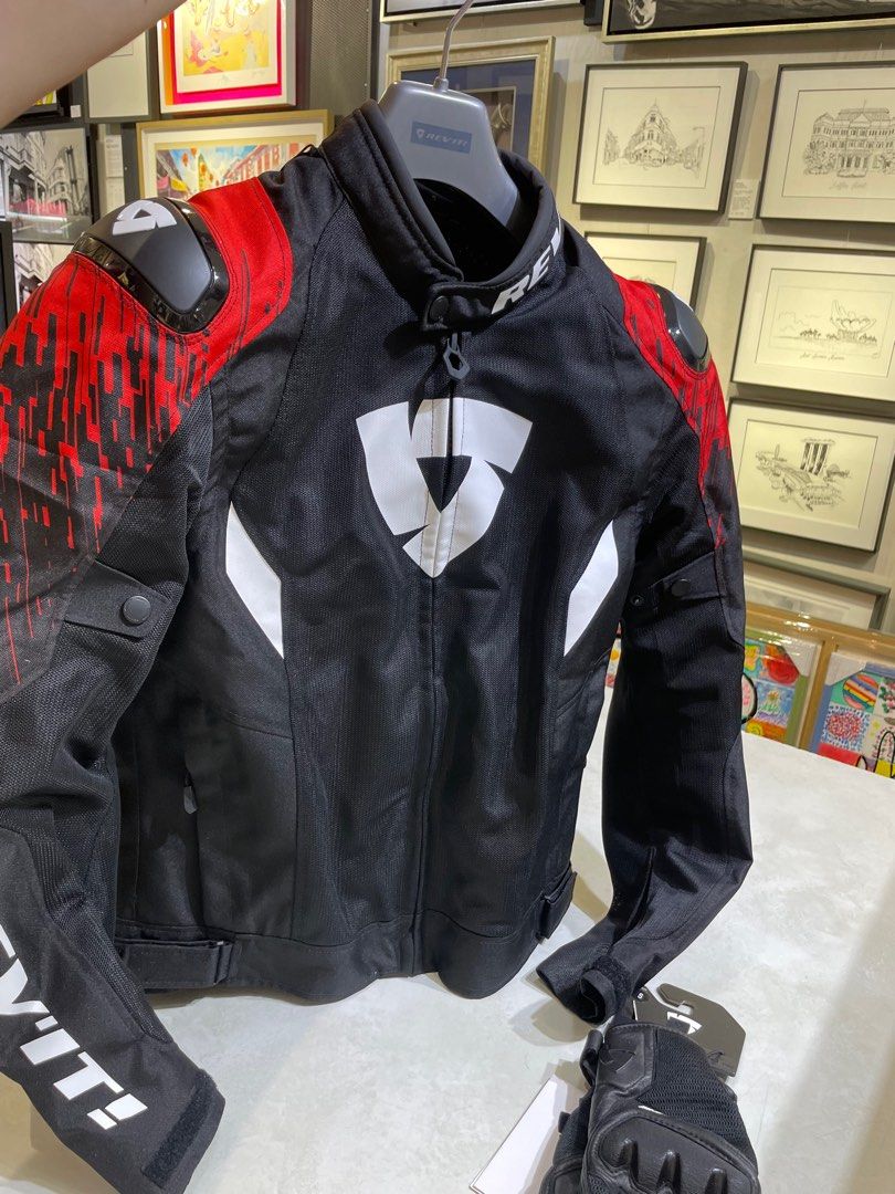 REVIT Quantum Air 2 Motorcycle Jacket (include back protector ...