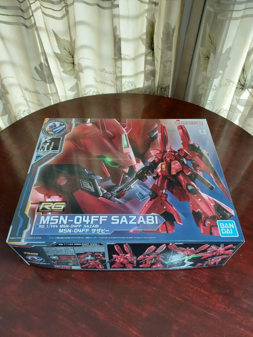 RG MSN-04FF Sazabi FF Gundam Side-F Fukuoka Gunpla, Hobbies & Toys ...