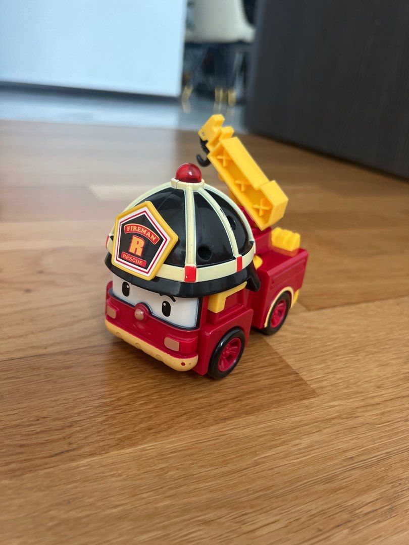 Robocar Poli - Roy FireTruck Robot, Hobbies & Toys, Toys & Games on ...