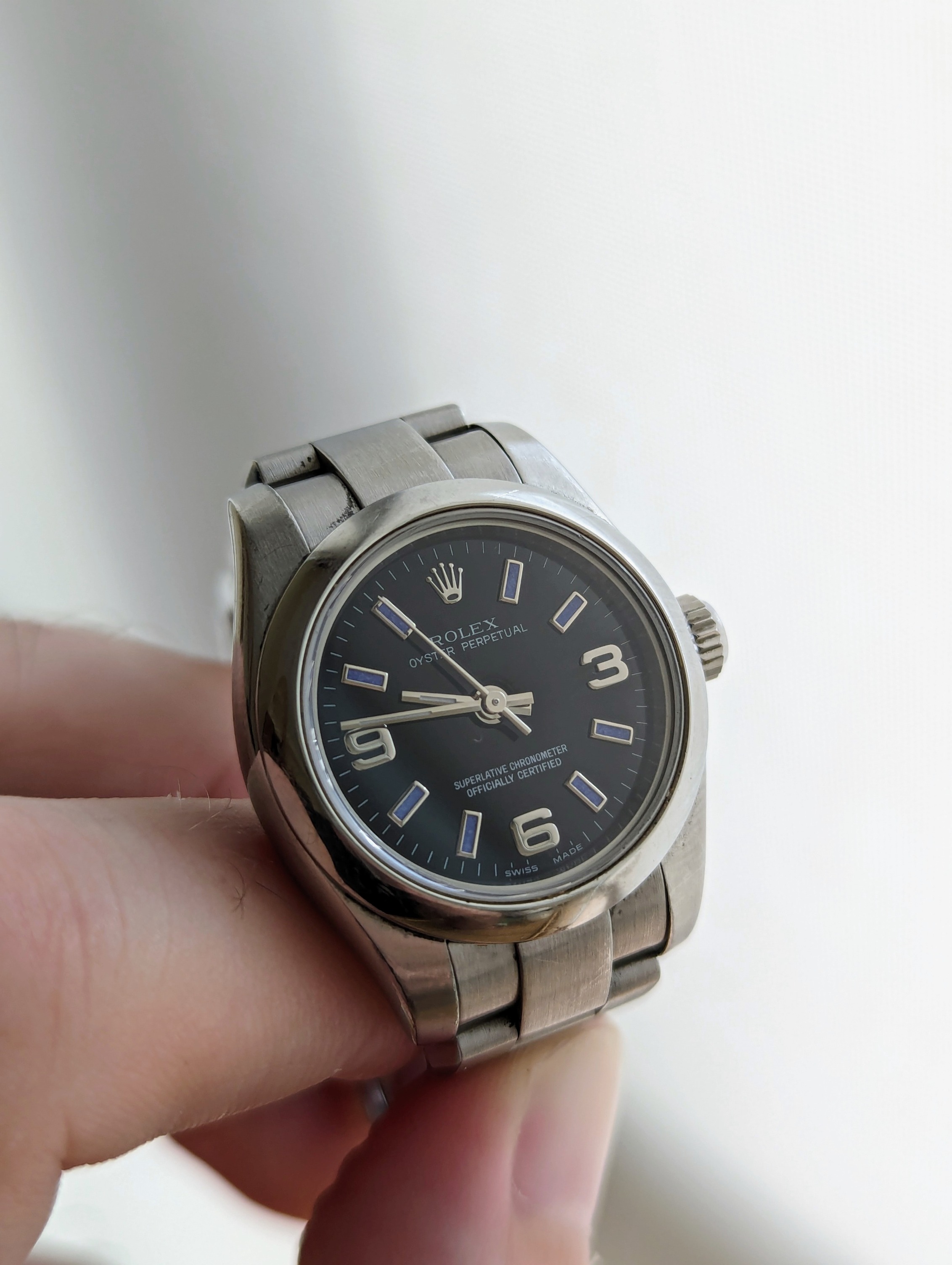 Rolex Oyster Perpetual 176200 with papers, Luxury, Watches on Carousell