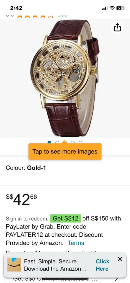 Rovite Automatic Watch, Men's Fashion, Watches & Accessories, Watches ...