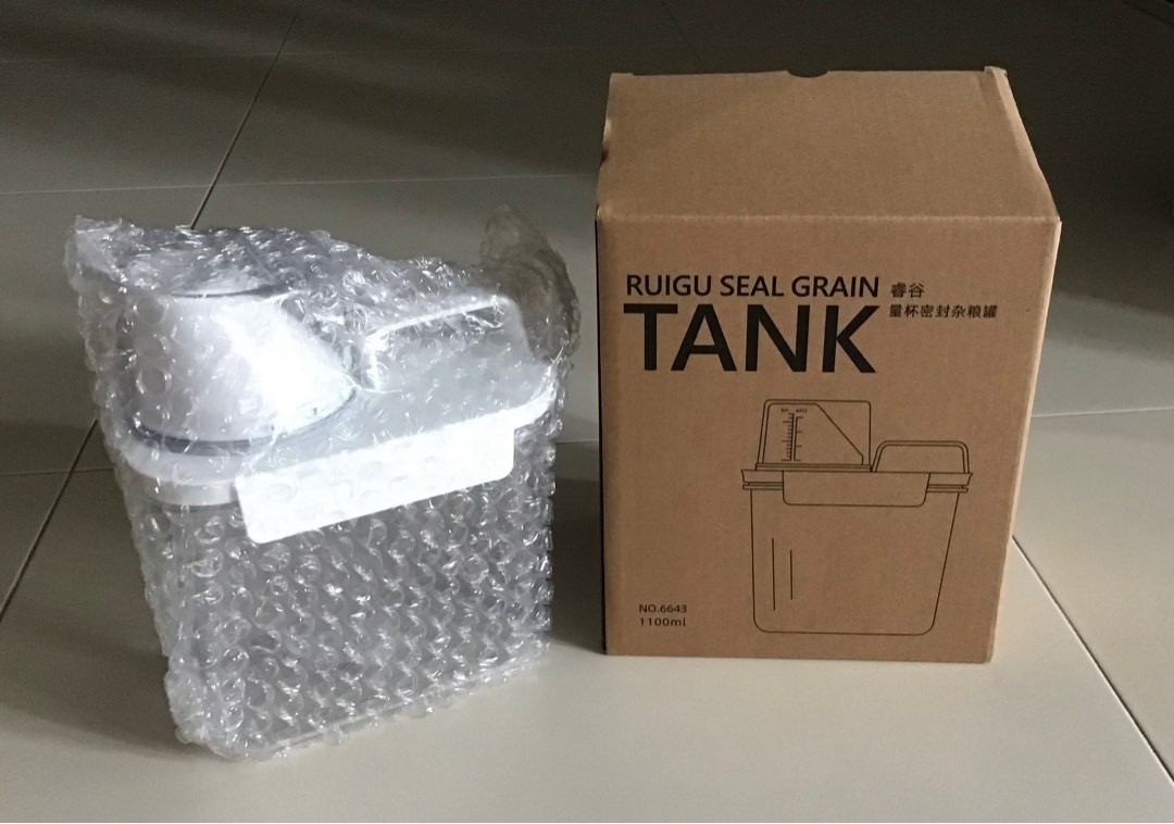 Ruigu Seal Grain Tank, Furniture & Home Living, Kitchenware & Tableware ...