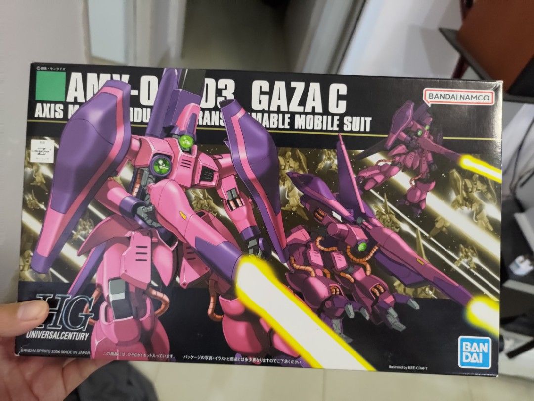 RX-78-2 HG Gundam & gaza c HG 高達模型, 興趣及遊戲, 玩具 & 遊戲類 - Carousell