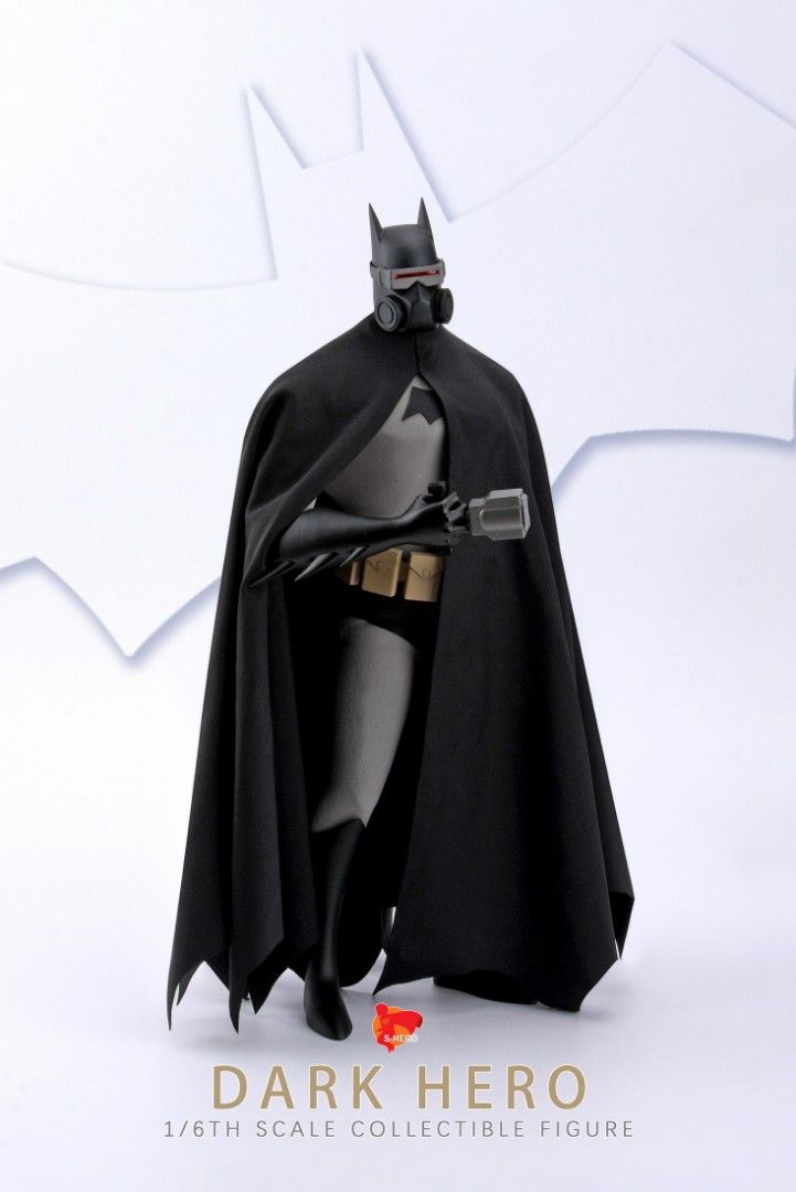 S HERO SH005 1/6 Animated Bat Dark Hero, Hobbies & Toys, Toys & Games ...