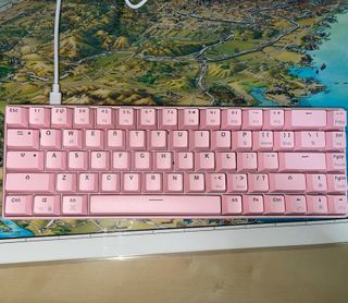 Icy Blue Light Mechanical Gaming Keyboard | 68 key | Blue Switch | BNIB ...
