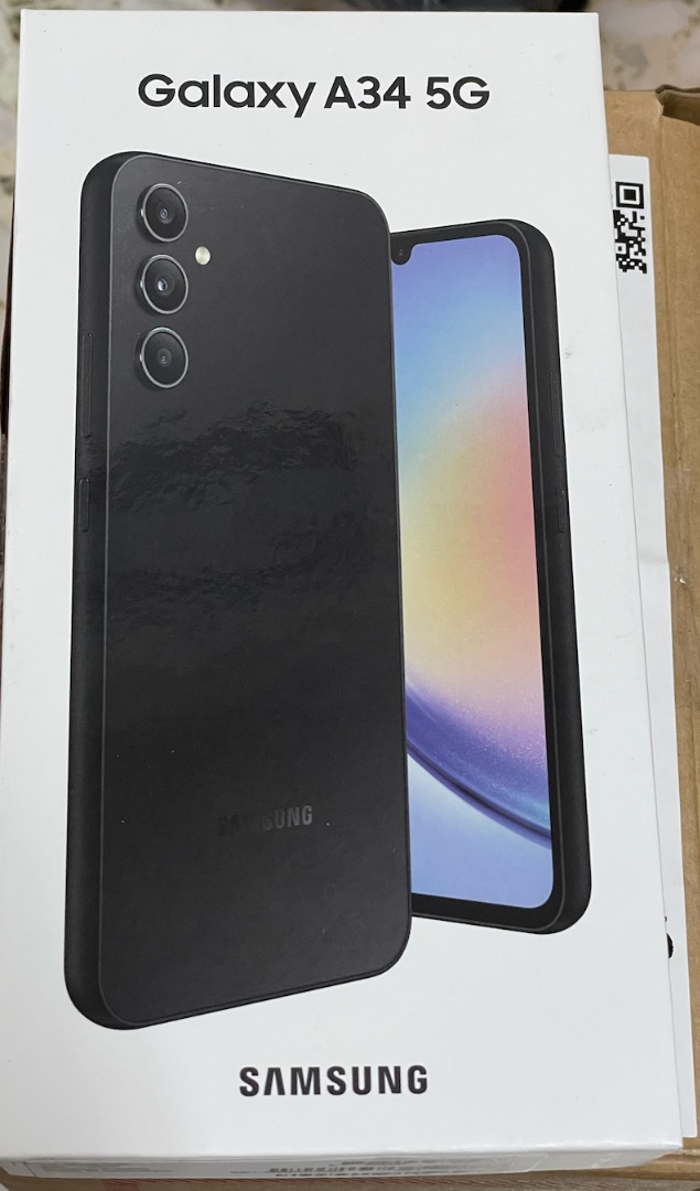 Samsung Galaxy A34 Awesome Graphite 128GB, Mobile Phones & Gadgets ...