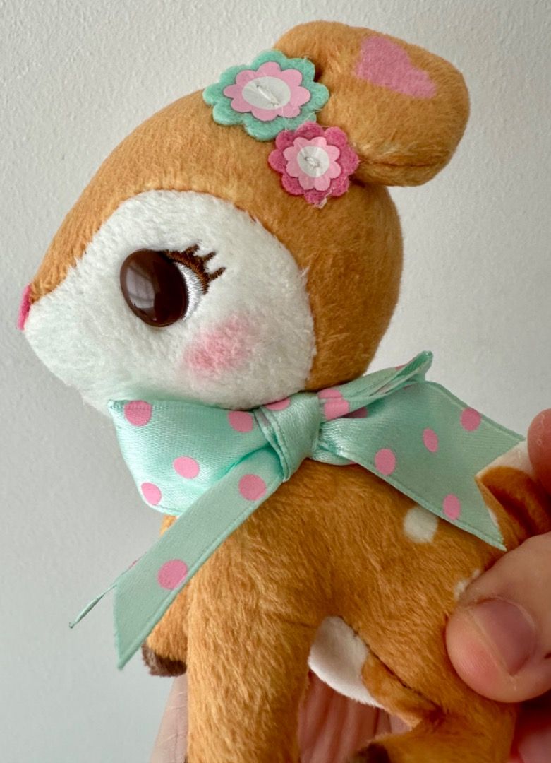 Sanrio hummingmint deer plushie toy rare, Hobbies & Toys, Toys & Games ...
