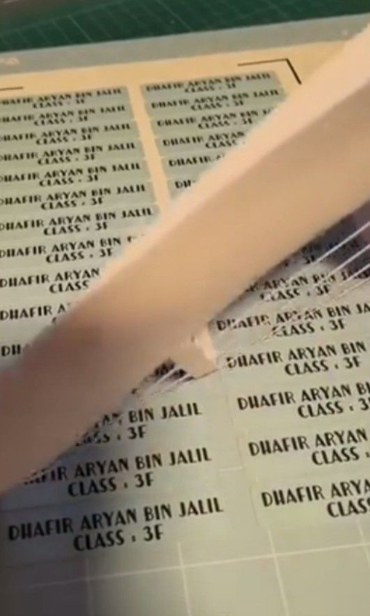 Customise names for School book labelling, Hobbies & Toys, Stationery ...