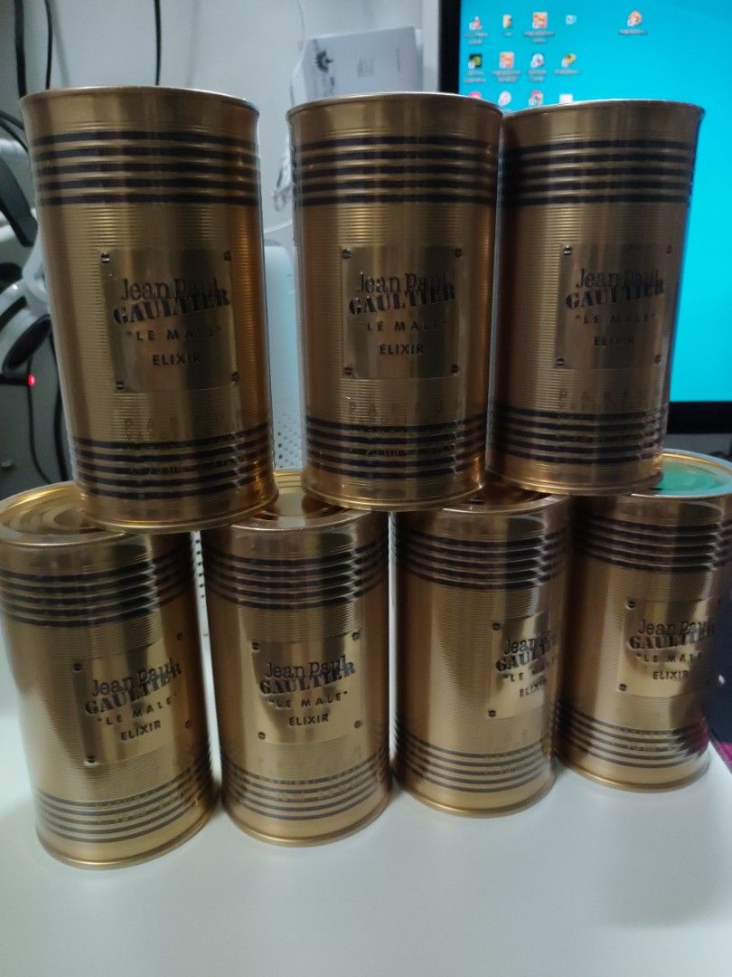 (Sealed) JPG Le Male Exilir 75ml/125ml Parfum, Beauty & Personal Care ...