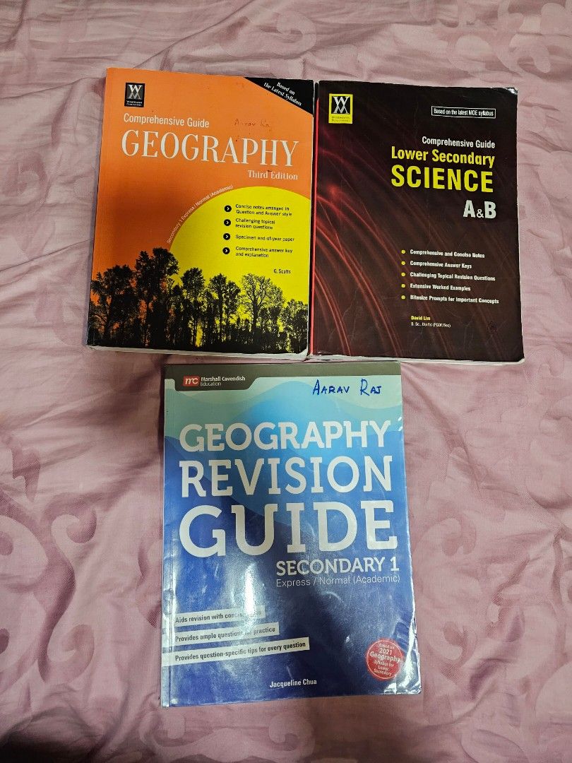 Secondary 1 text books, Hobbies & Toys, Books & Magazines, Textbooks on ...