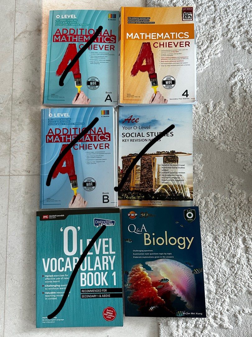 Secondary school assessment books, Hobbies & Toys, Books & Magazines ...